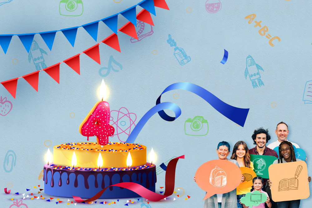 Feliz aniversário, Espaço de Aprendizagem! - União Europeia